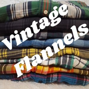 Vintage | Tops | Vintage Flannel Headquarters | Poshmark